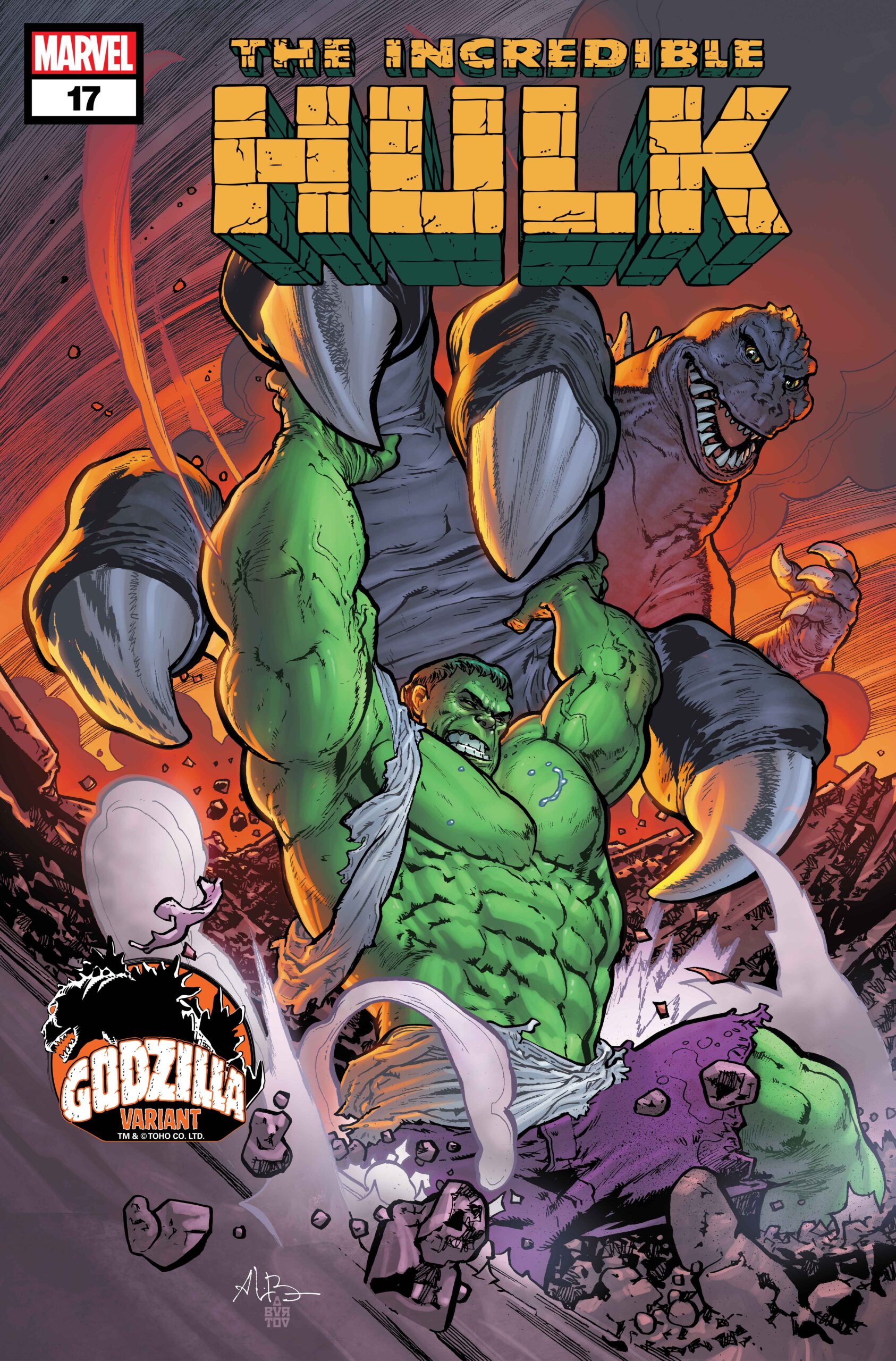 GODZILLA MARCHES ACROSS THE MARVEL UNIVERSE IN NEW VARIANT COVERS ...